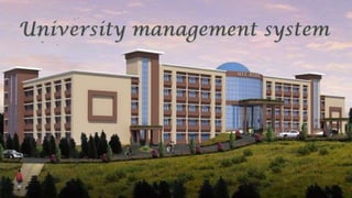 University Management System.pptx
