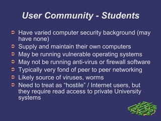 A University Network Design Exercise | PDF