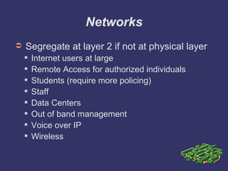 A University Network Design Exercise | PDF