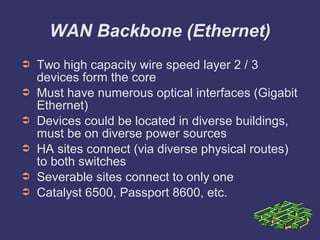 A University Network Design Exercise | PDF