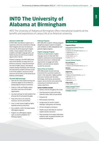 University of alabama at birmingham brochure | PDF