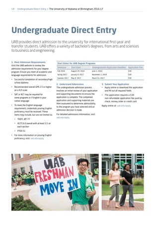 University of alabama at birmingham brochure | PDF