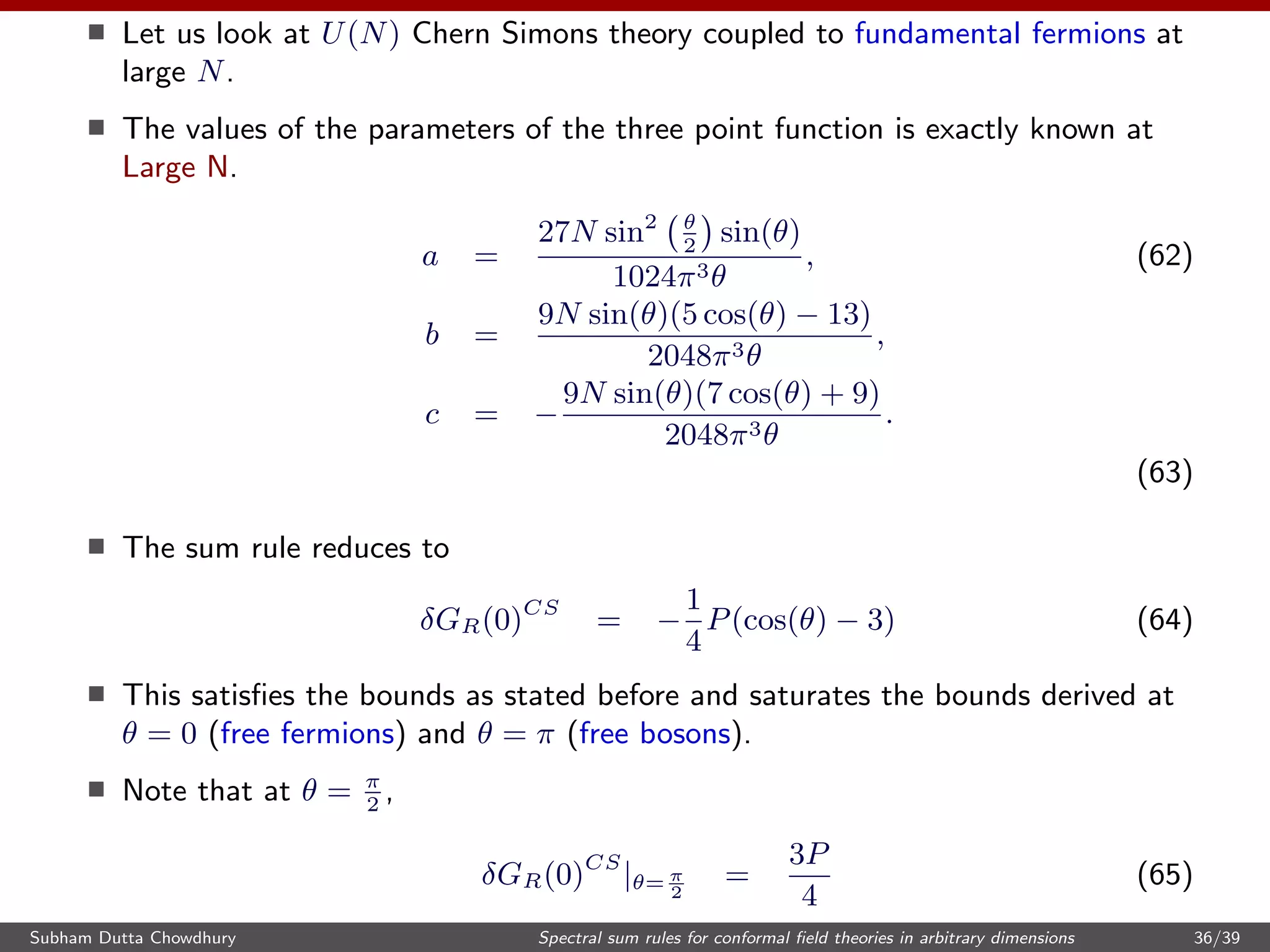 Spectral Sum Rules For Conformal Field Theories Ppt