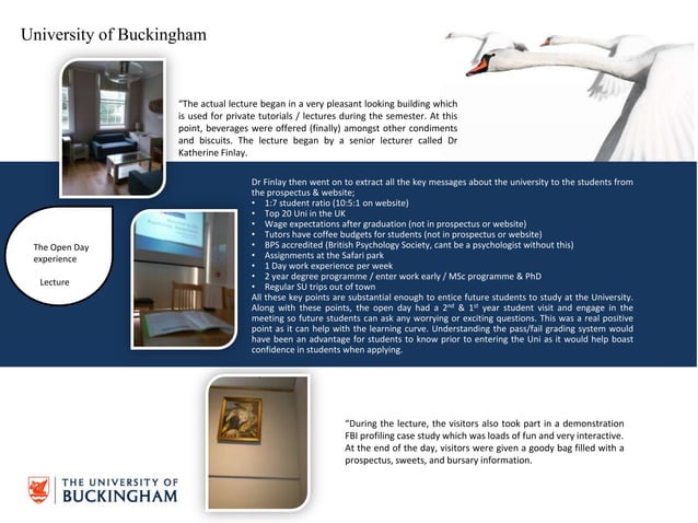University of Buckingham | PPT