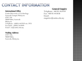 University Of Curtin | PPT