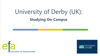 University of derby training (campus) | PPT