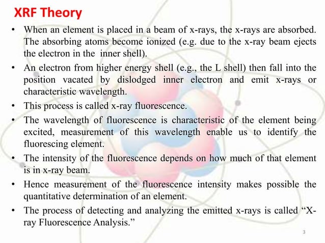 XRF Theory and Application | PPTX | Geology | Science