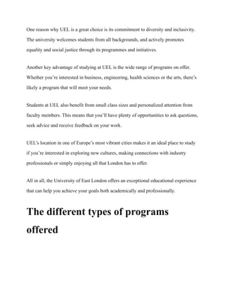University of East London.pdf