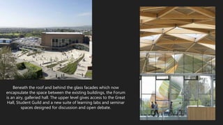University of exeter, forum building | PPT