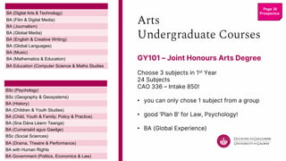 University of Galway Schools Presentation 2024 PARENTS.pptx