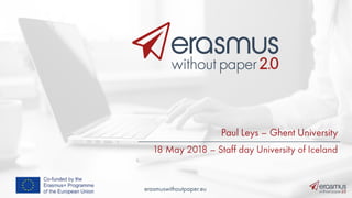 EWP presentation staff week University of Iceland | PPT