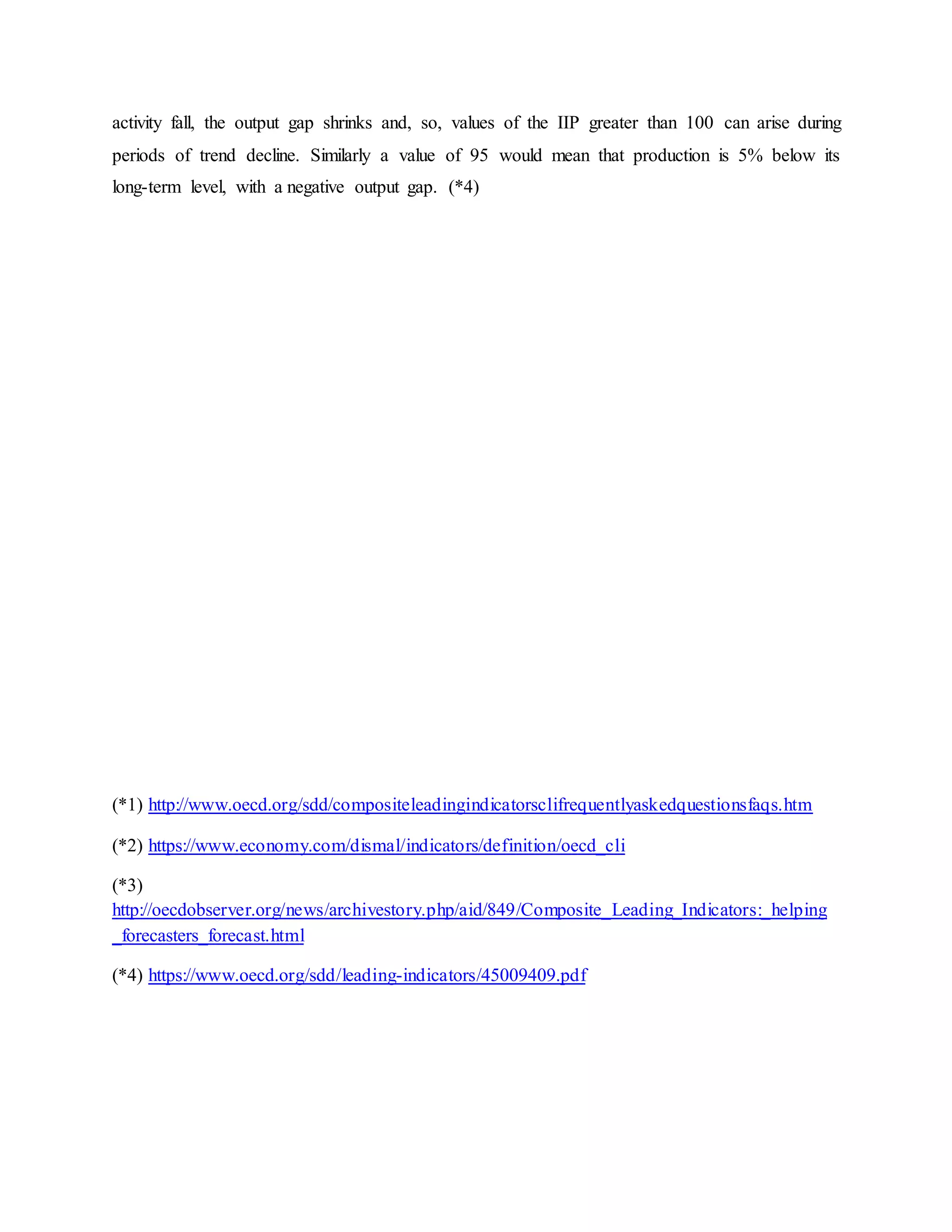Composite Leading Indicator & how to interpret it | PDF