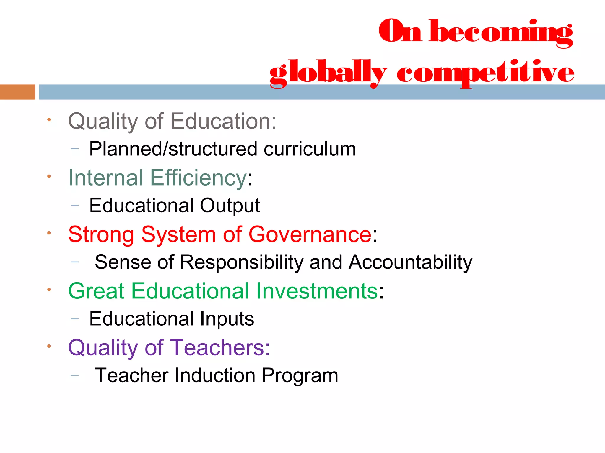 Curriculum Alignment: An Effort to raise quality education in the Philippines | PPT