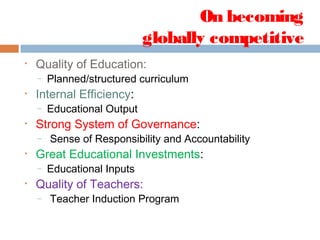 Curriculum Alignment: An Effort to raise quality education in the ...