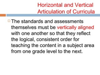 Curriculum Alignment: An Effort to raise quality education in the ...