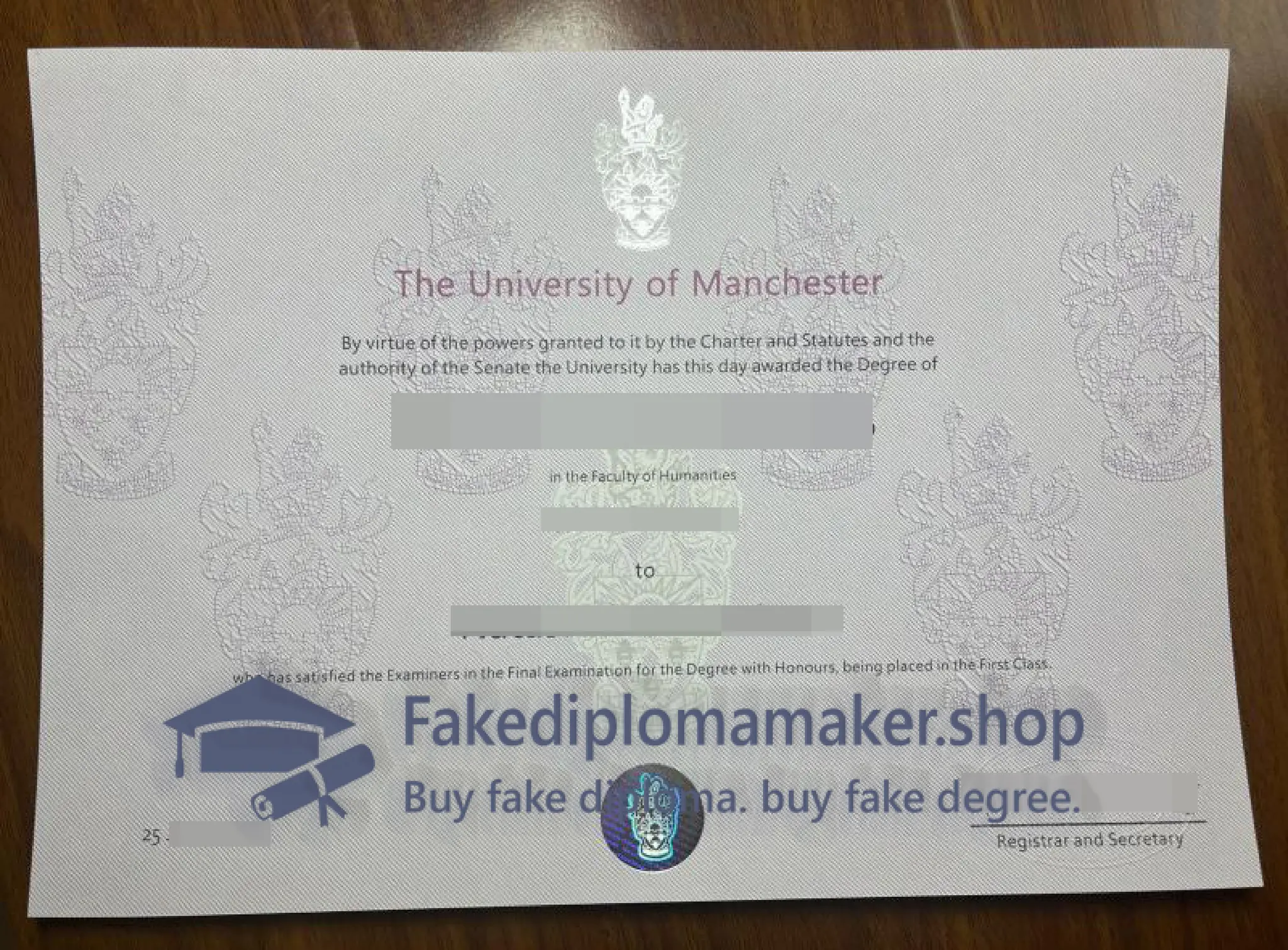 University of Manchester diploma in the UK | PDF