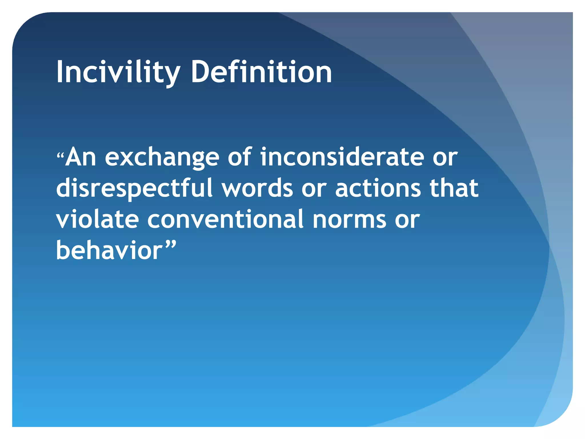 University of Maryland Presentation on Civility | PPT