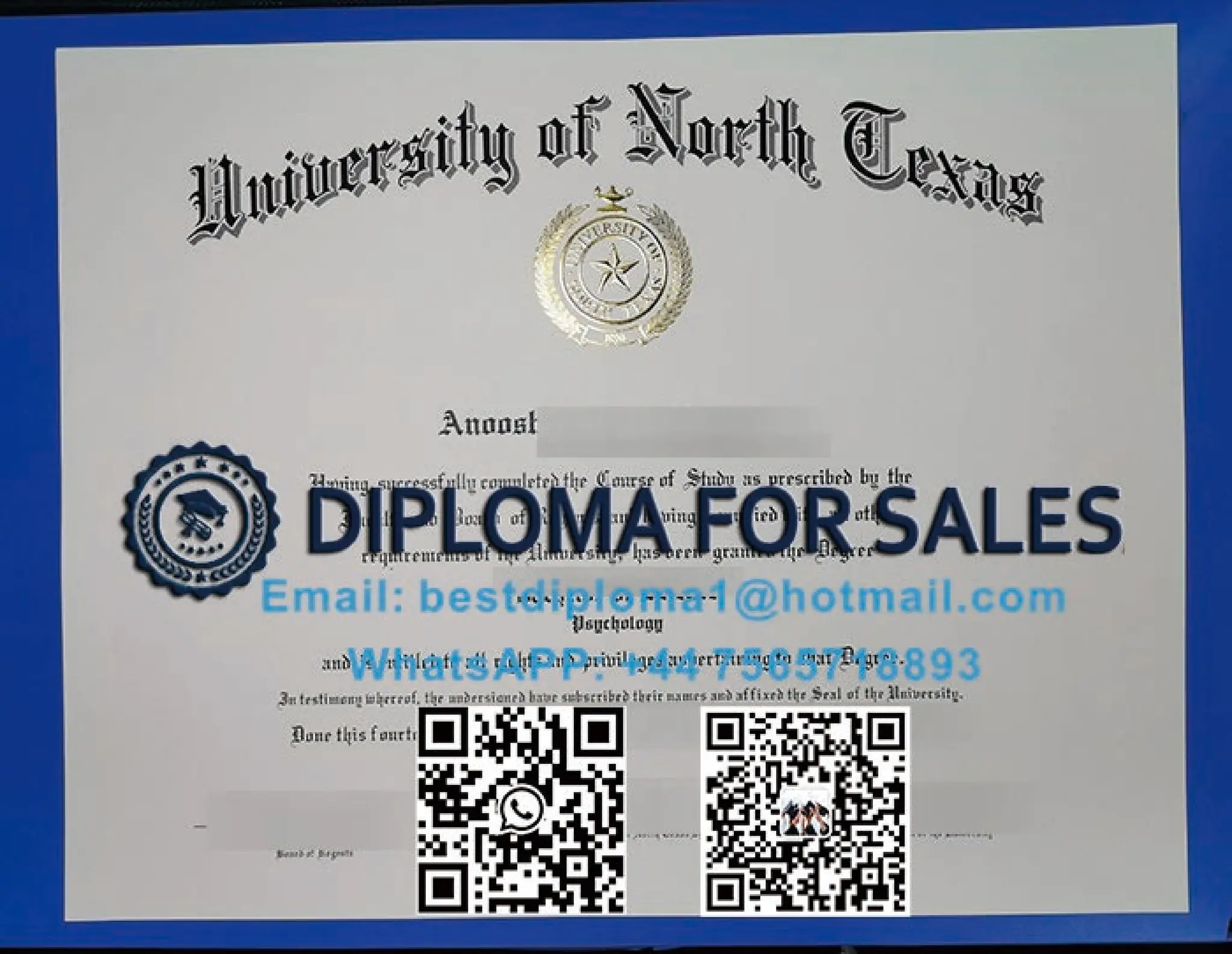 Order UNT Diploma, Buy a University of North Texas Diploma | PPT