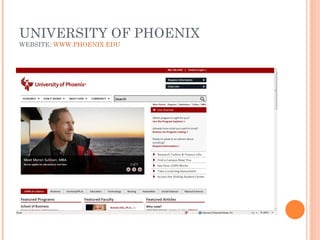 University of Phoenix - Student Project | PPT