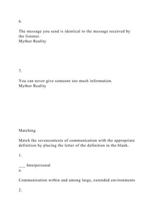 University of Phoenix MaterialIntroduction to Communication Work.docx