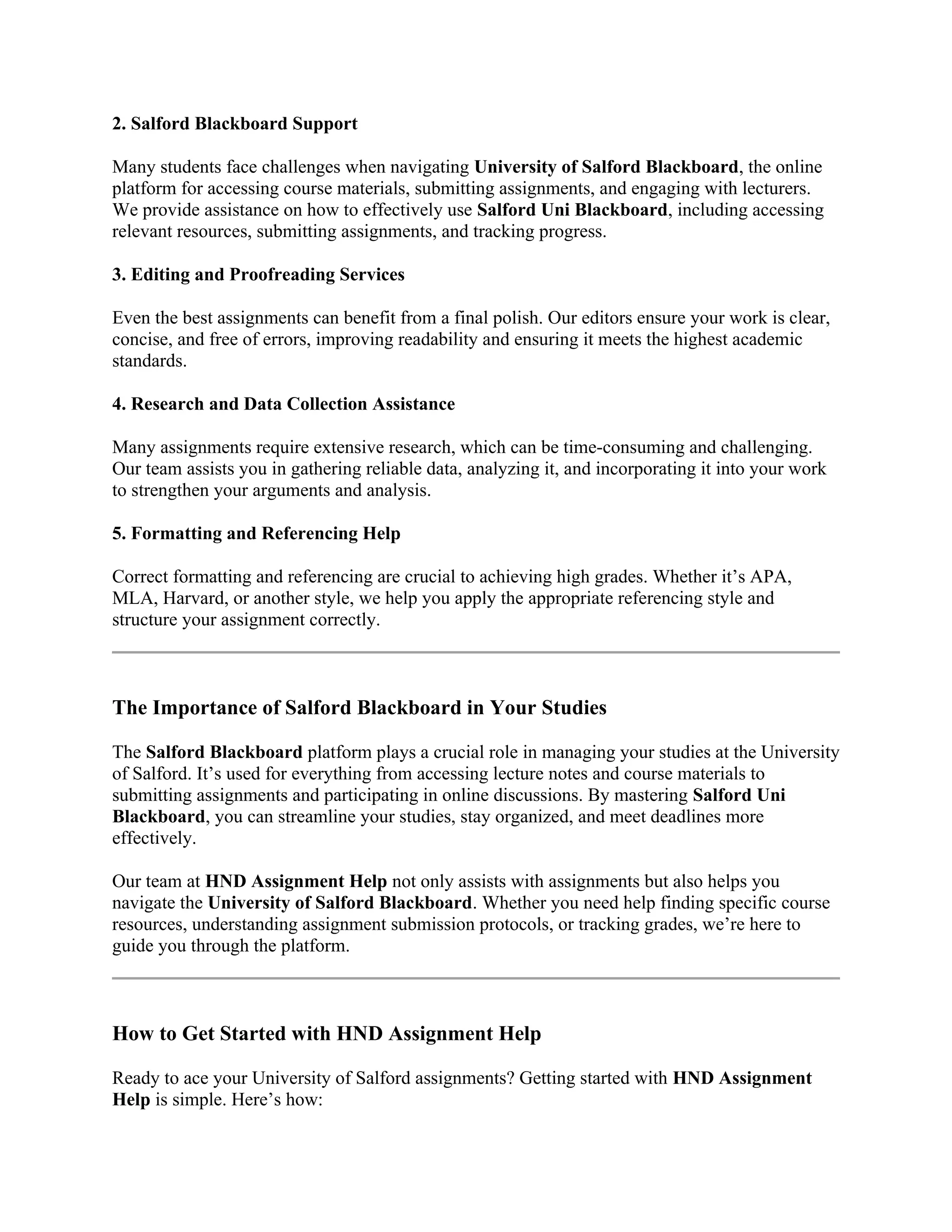 University of Salford Assignment Help... | DOCX