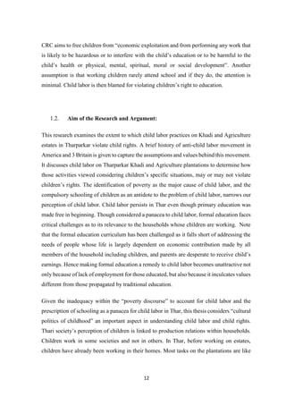Research On Child Labor | PDF