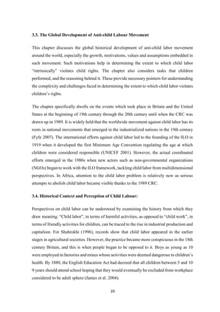 Research On Child Labor | PDF