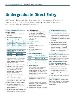University of south florida brochure | PDF