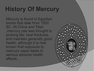 Mercury (Hg) | PPTX