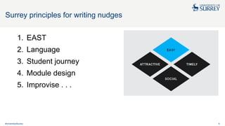 Nudging students towards effective study behaviours using Brightspace data | PPTX