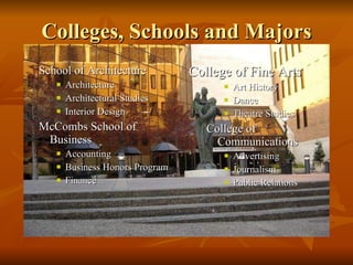 University of Texas at Austin | PPT