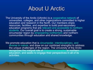 University of the_arctic ppt presentation | PPT