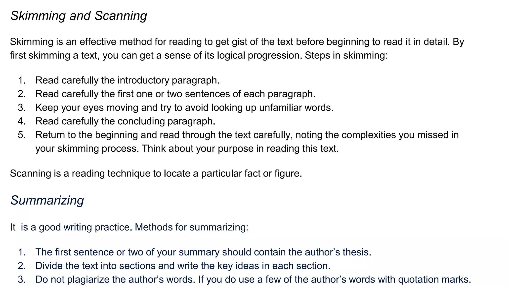 University of toronto. writing advice | PPTX | Internet for Beginners ...