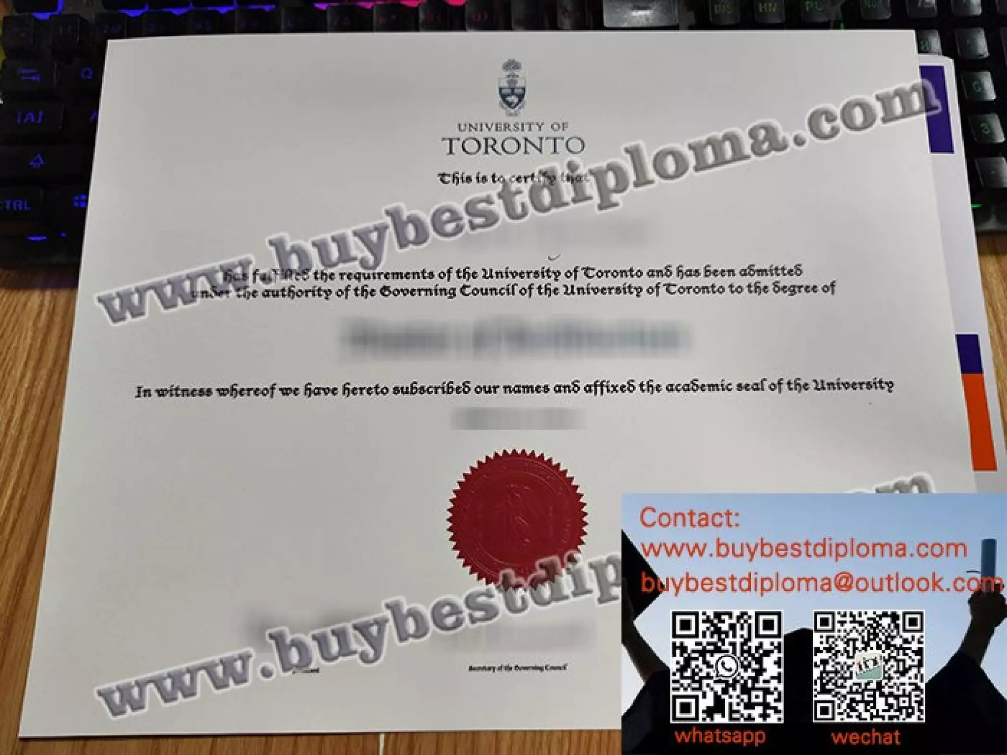 University of Toronto diploma | PDF