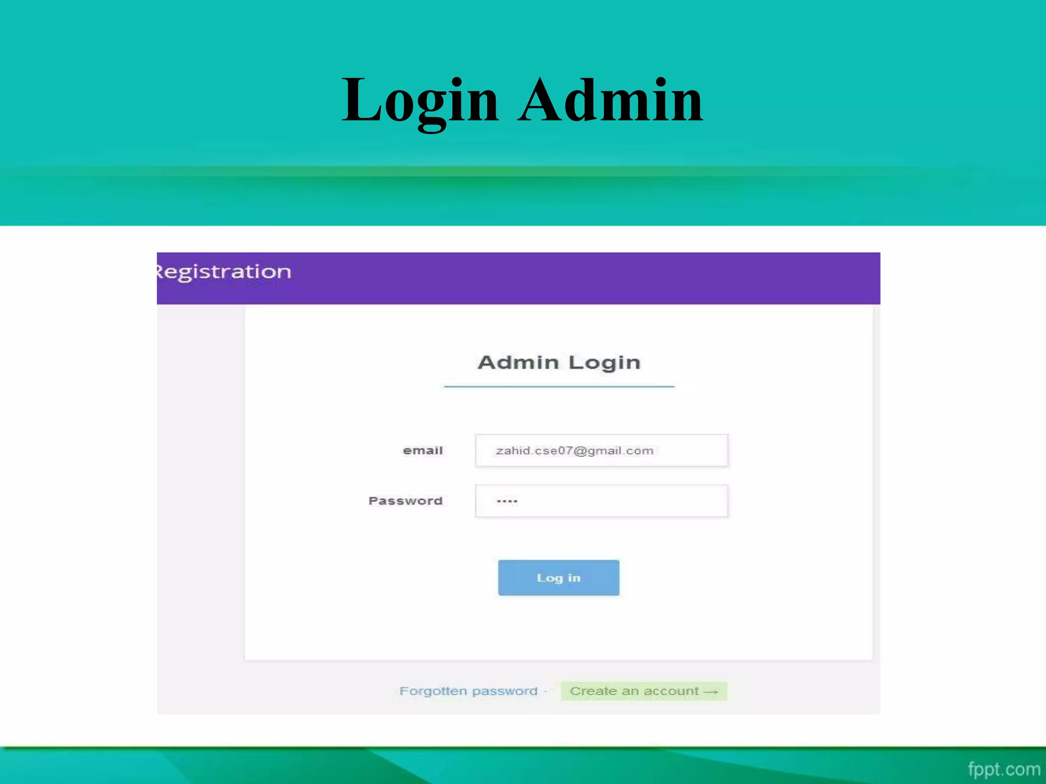 University online course registration system | PPTX