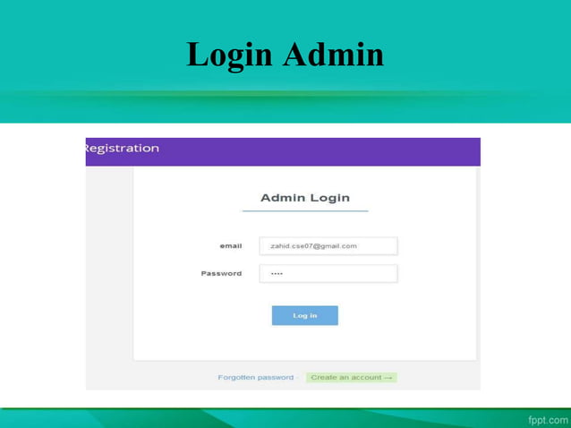 University online course registration system | PPTX