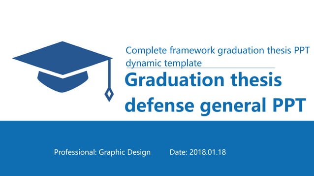 University PhD thesis defense PPT template.pptx