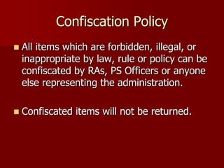 University Policies | PPT