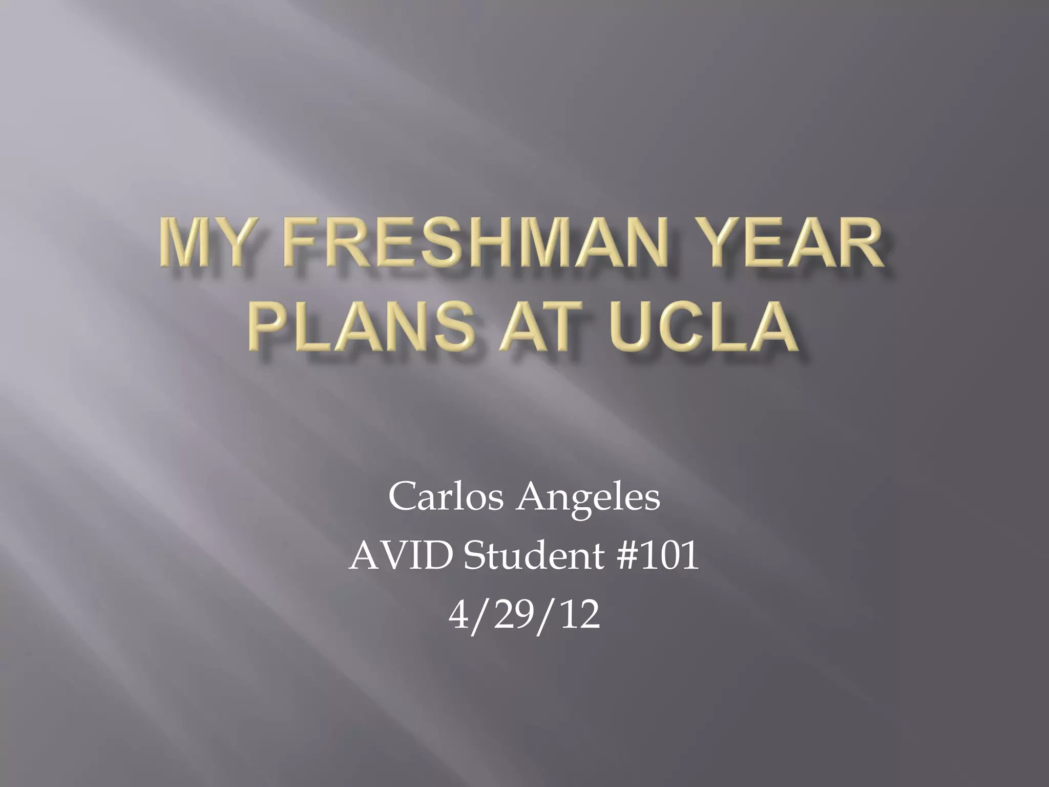 University powerpoint ucla | PPT