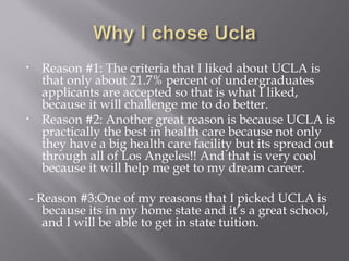 University powerpoint ucla | PPT