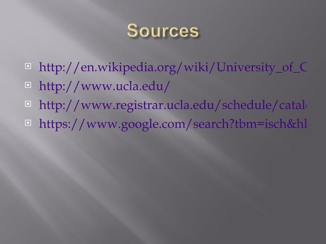 University powerpoint ucla | PPT