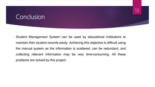 University result management system | PPTX