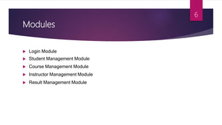 University result management system | PPTX