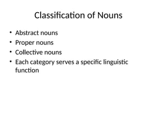 Comprehensive Grade 8 English Lesson on Nouns: Types and Usage | PPTX