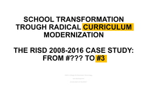 How RISD became RISD | PPT