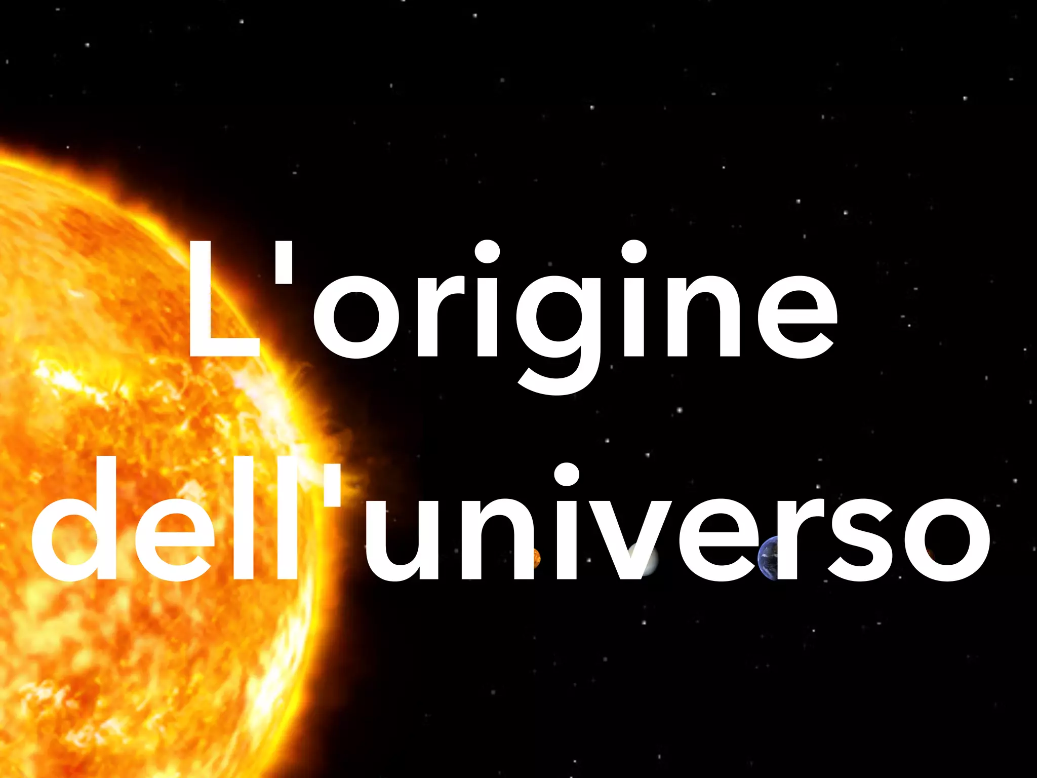 L'origine dell'Universo | PDF