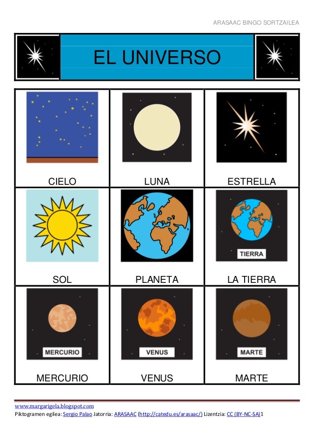 Universo castellano bingo2