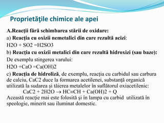 Universul apei | PPTX