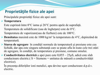 Universul apei | PPTX
