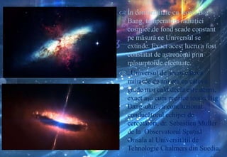 Universul in care traim | PPTX